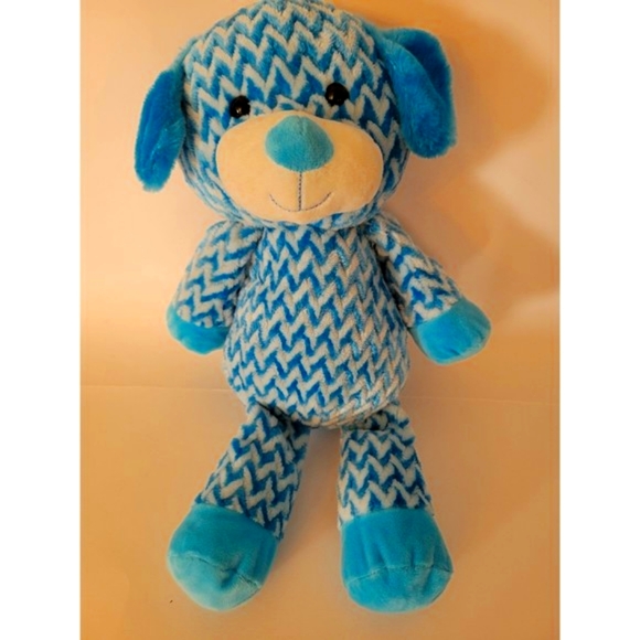 Toys | Kellytoy Blue And White Puppy Plush | Poshmark